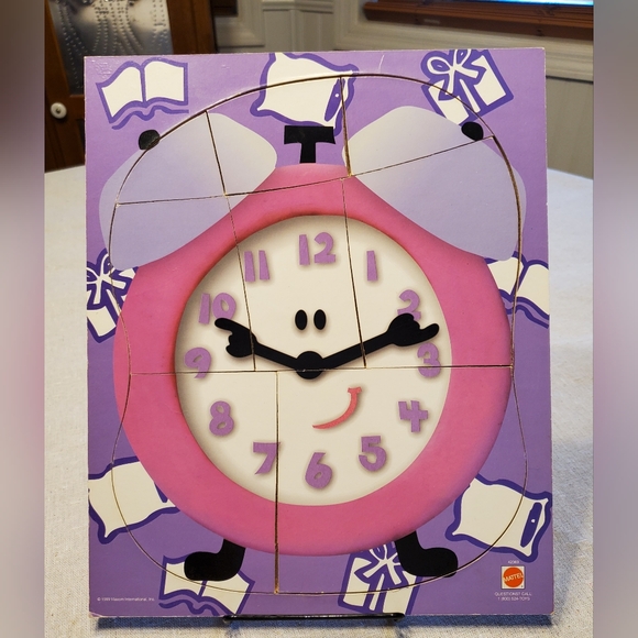Mattel | Toys | 999 Blues Clues Tickety Clock Puzzle | Poshmark